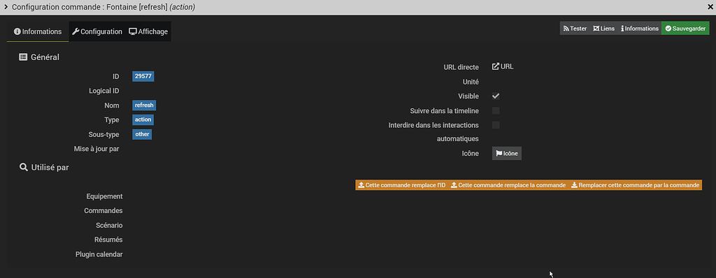 Modifier Le LogicalId D Une Commande Utilisation Du Core De Jeedom