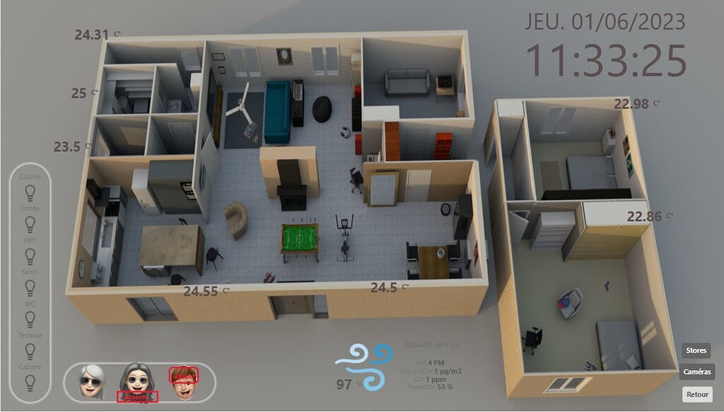 Position d'un widget dans un design - Utilisation du core de Jeedom ...