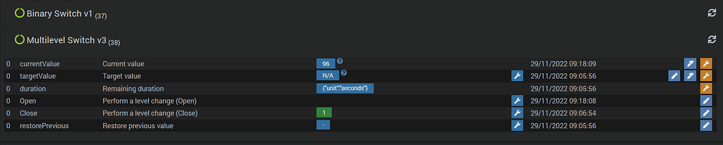 Fibaro Roller Shutter FGRM222 remplacement depuis Openzwave haut/bas/arrêt HS - Communication ...