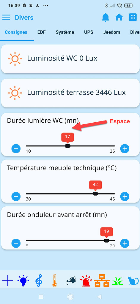 Amélioration de l'esthétique des sliders - Communication - Communauté ...
