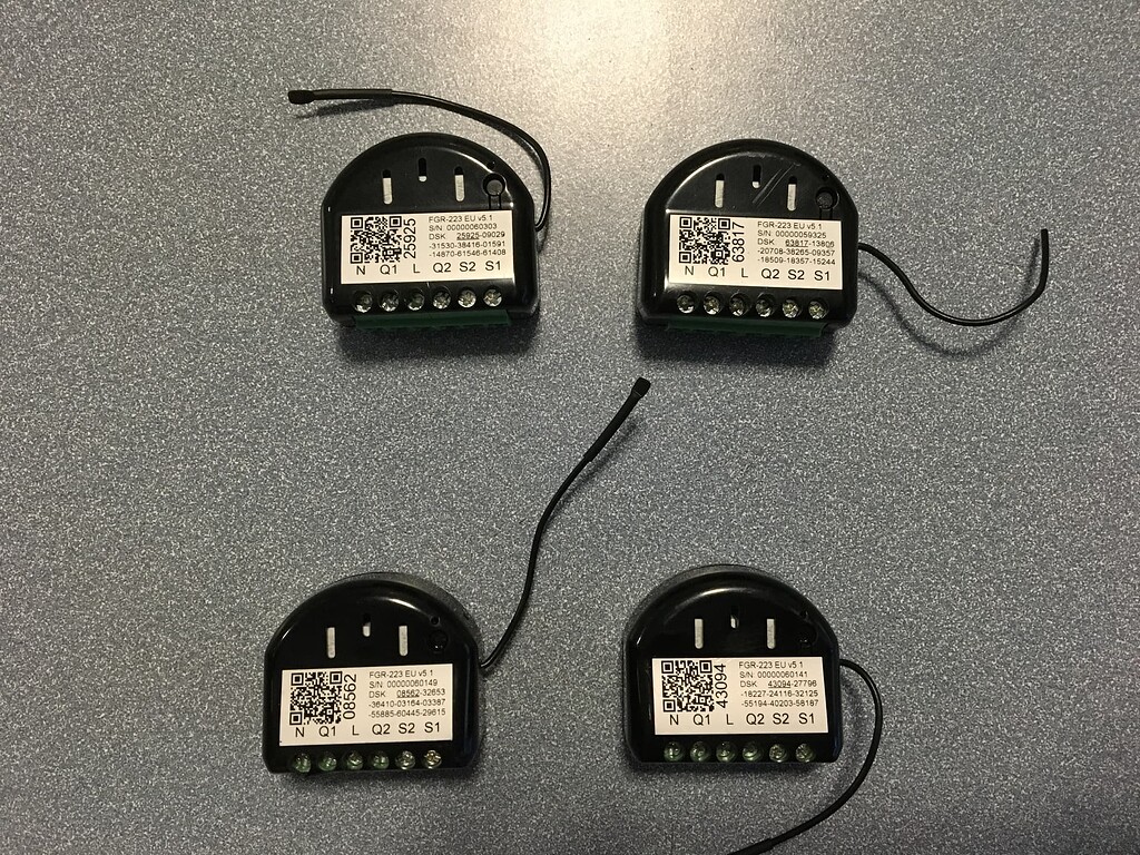 Vends FIBARO Z-Wave+ modules FGR-223 - Petites annonces - Communauté Jeedom