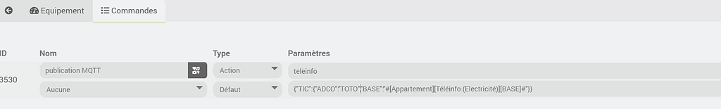 Fonctionnement bizarre en action MQTT2 pour du json publié ...