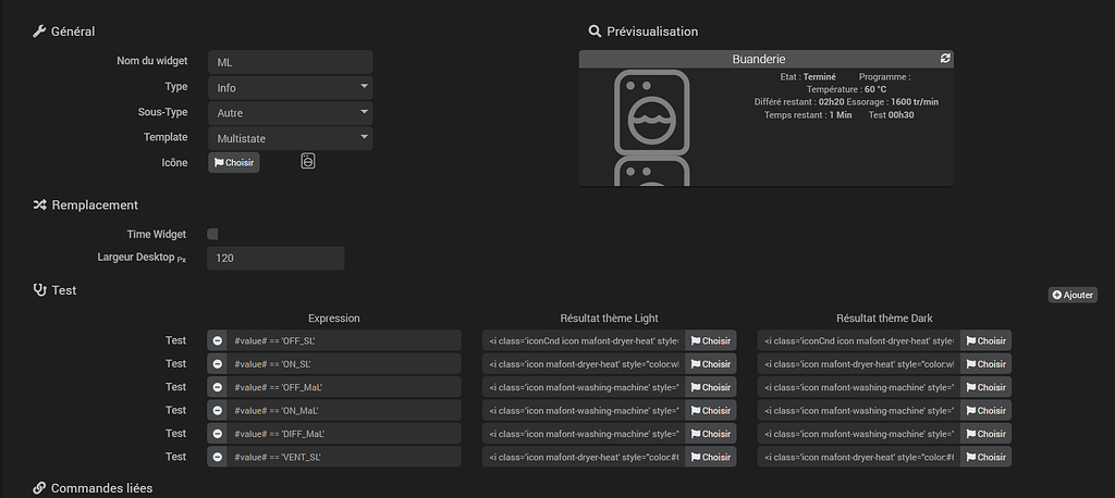 Non actualisation des widgets - Widgets - Communauté Jeedom
