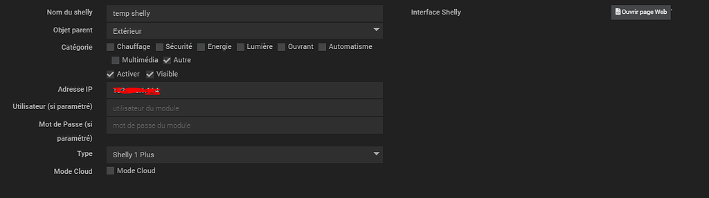 Shelly 1 plus avec module addon - Plugins - Communauté Jeedom