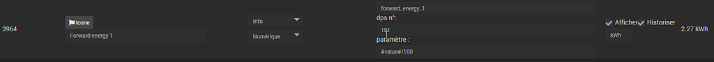 Information sur le Compteur d'énergie WiFi PC311_TY - Objets connectés ...