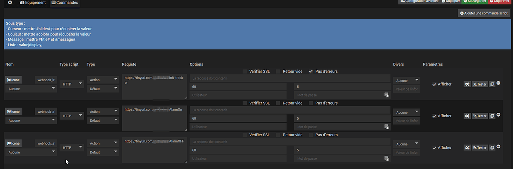 Plugin script et requête HTTP - Programmation - Communauté Jeedom