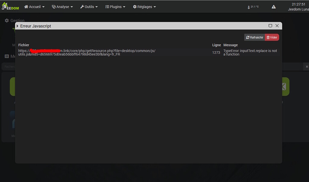 Impossible d'installer un plugin (freeboxos) (erreur javascript ... Impossible d'installer un plugin (freeboxos) (erreur javascript ...