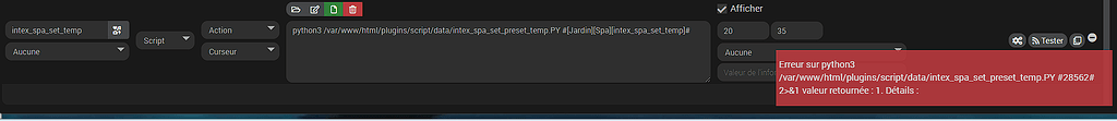 Passage De Parametre Action Curseur Dans Un Script Python Programmation Communauté Jeedom 