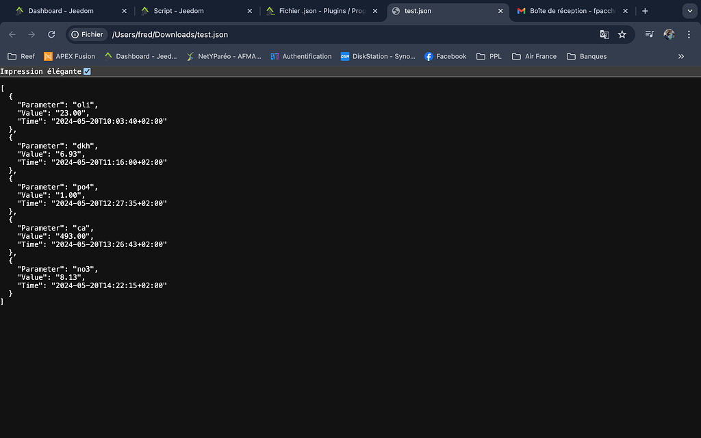 Fichier .json - Programmation - Communauté Jeedom