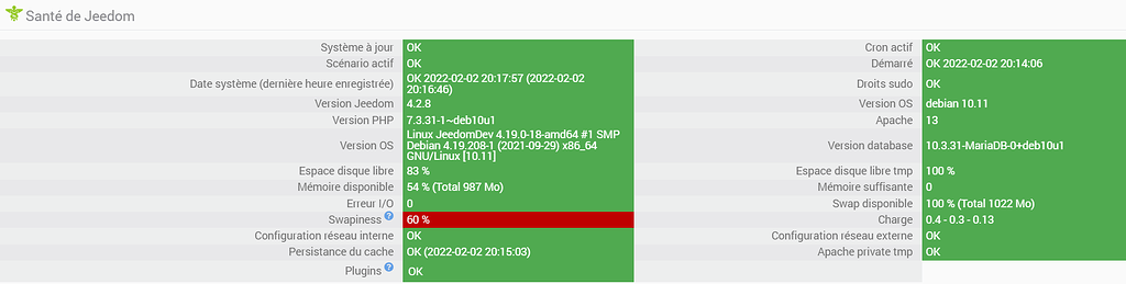 Jeedom V4.2 - Installation plugin Domogeek - Organisation - Communauté Jeedom