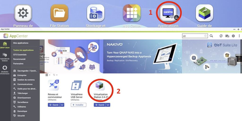 Tutoriel installation JEEDOM sur QNAP - Page 2 - Machines Virtuelles ...