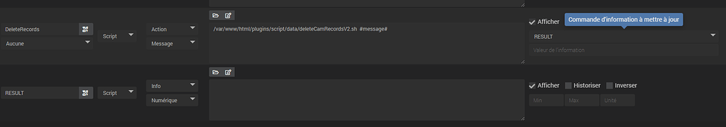 Script type action message avec un script bash exécuté, retour valeur NOK - Page 2 ...