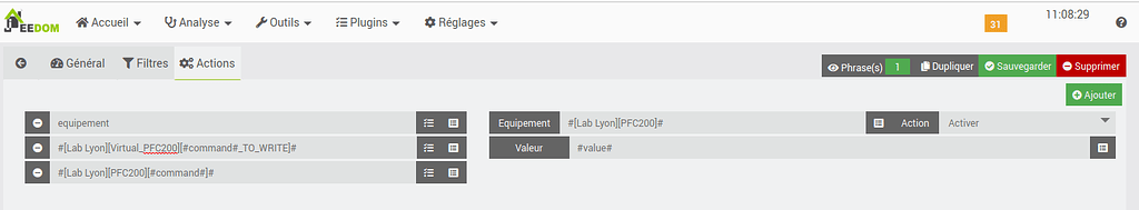 Interaction multi commandes - Interactions - Communauté Jeedom