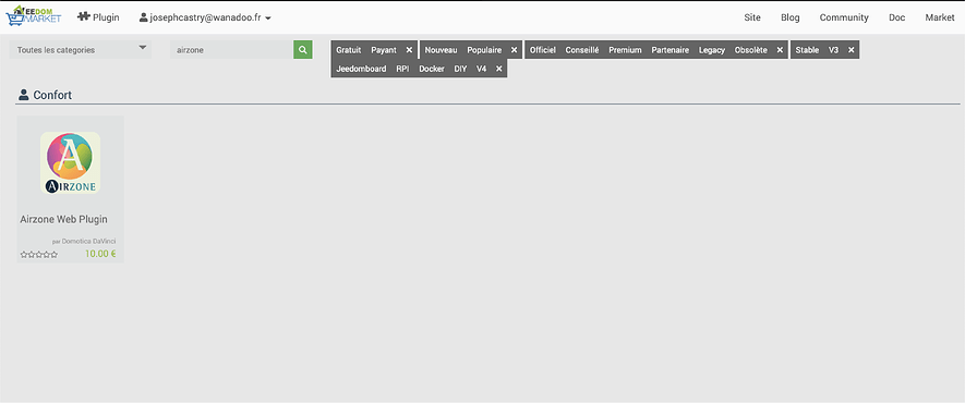 Plugin airZone - #137 par Joseph - Plugins - Communauté Jeedom