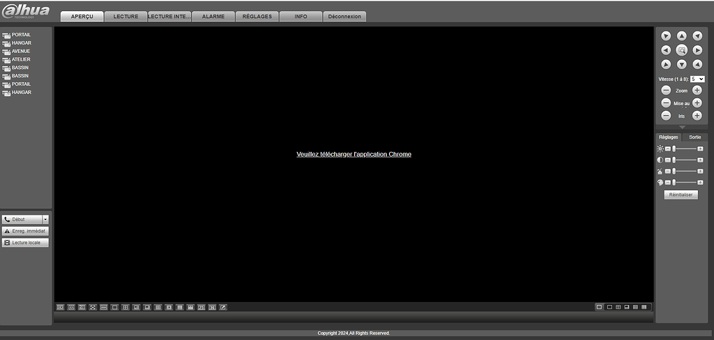 Voir mes camera NVR Dahua poe - Discussions Générales - Communauté Jeedom