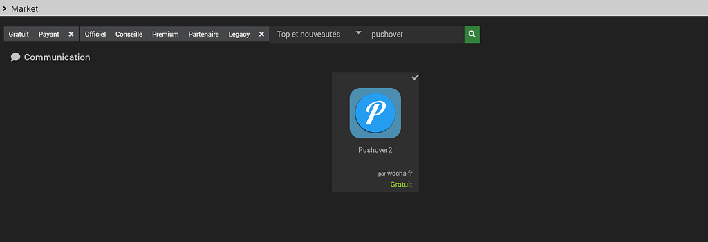 Disparition plugin Pushover du Market - Market Jeedom - Communauté Jeedom Disparition plugin Pushover du Market - Market Jeedom - Communauté Jeedom