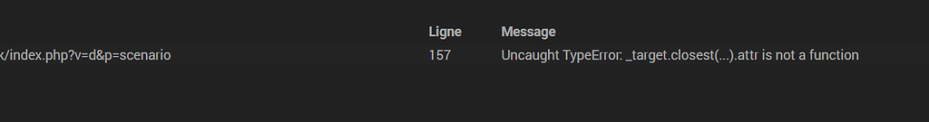 Erreur JS : target.closest - Core V4 (BugsReports) - Communauté Jeedom