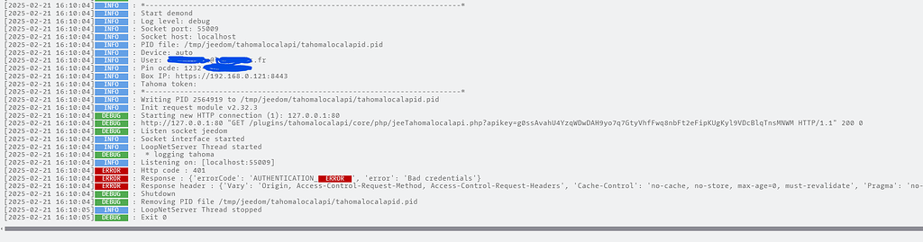 Response : {'errorCode': 'AUTHENTICATION_ERROR', 'error': 'Bad ...