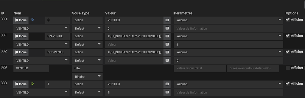 Mise en forme widget - Widgets - Communauté Jeedom
