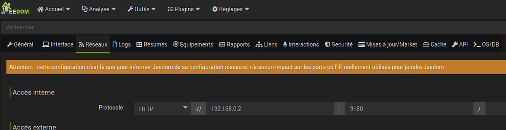 Connection ONECTA avec jeedom sous docker: URL specifique - Confort - Communauté Jeedom
