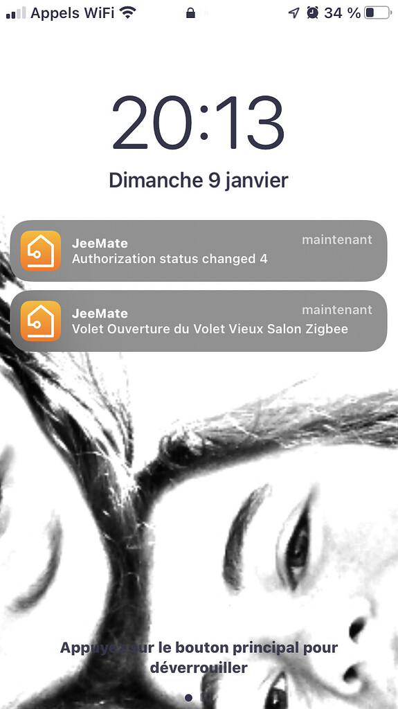 Jeemate Notification IOS - Communication - Communauté Jeedom