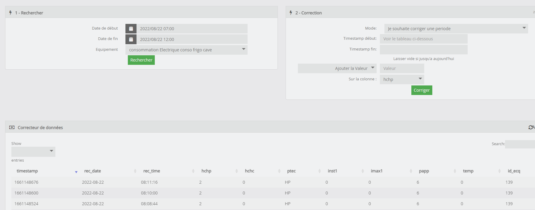Prise connectée et interprétation suivi conso - Energie - Communauté Jeedom