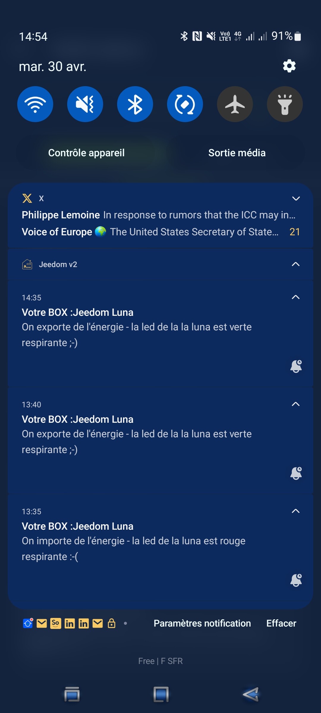 Application mobile, Wifi & 4G - [Plugin officiel] App mobile - Communauté Jeedom