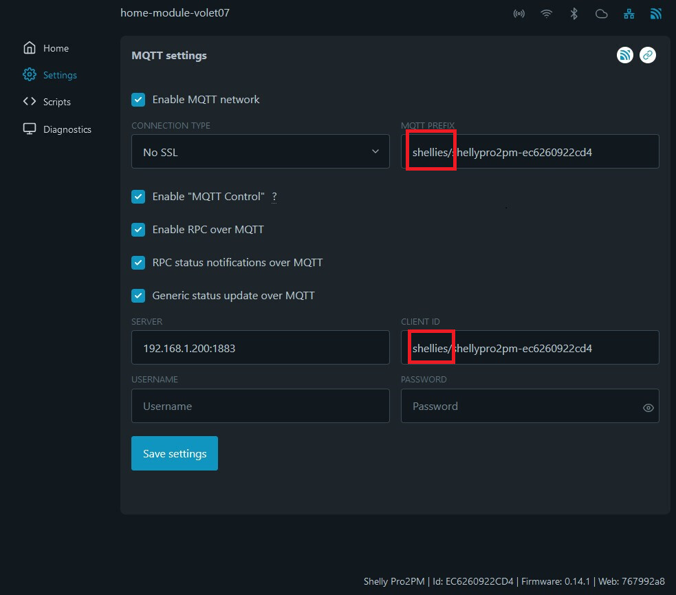 Shelly Pro2 PM avec JMQTT integration jeedom commande volets roulant - Protocole domotique ...