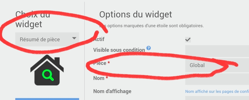 Widget résumé global - Communication - Communauté Jeedom