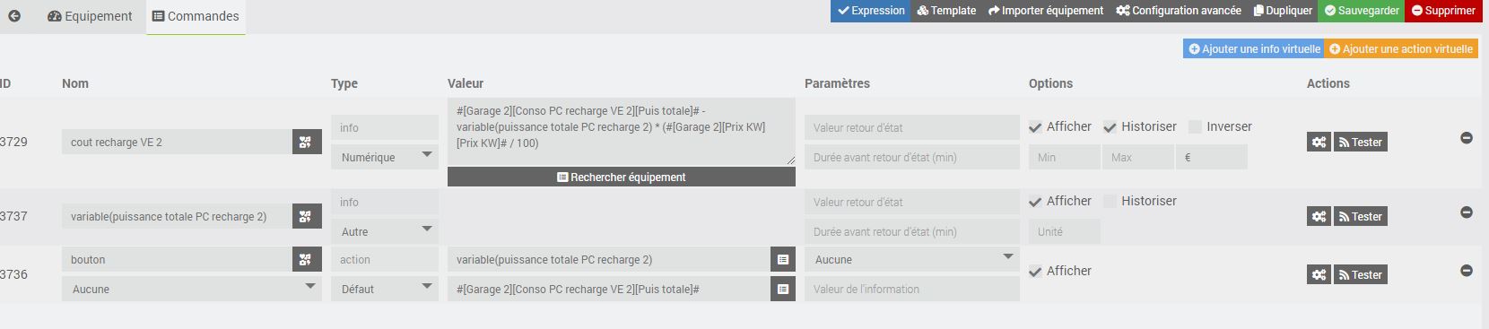 Virtuel avec bouton pour sauvegarder valeur dans une variable - Programmation - Communauté Jeedom