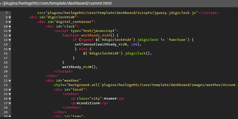 Migration 4.4 erreur : Uncaught TypeError: $(...).jdigiclock is not a ... Migration 4.4 erreur : Uncaught TypeError: $(...).jdigiclock is not a ...