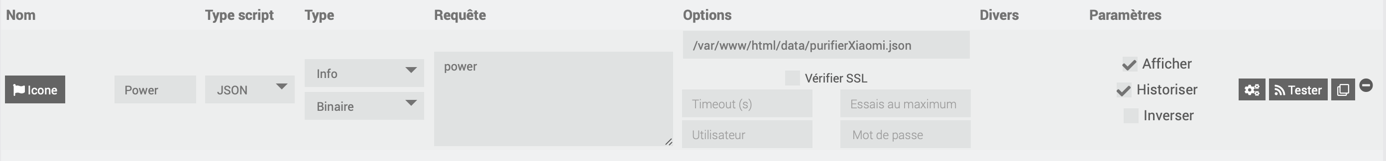 Probleme JSON pluggin script - Programmation - Communauté Jeedom