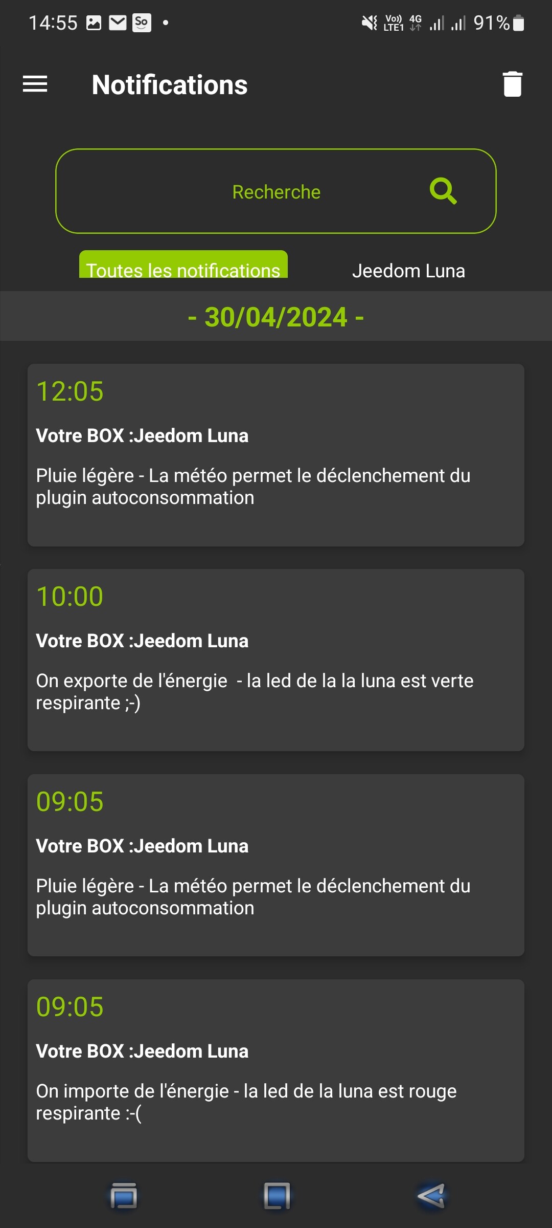 Application mobile, Wifi & 4G - [Plugin officiel] App mobile - Communauté Jeedom