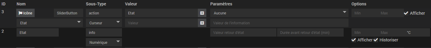 Récupération valeur slider - Aide Programmation - Communauté Jeedom