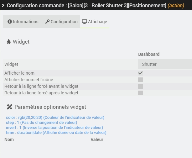 Slider widget volet roulant - Widgets - Communauté Jeedom