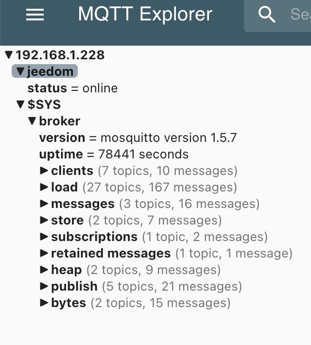 De l'aide pour mes premiers pas en MQTT - Discussions Générales - Communauté Jeedom