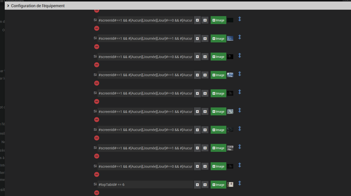 Fond d'écran sur conditions - Communication - Communauté Jeedom