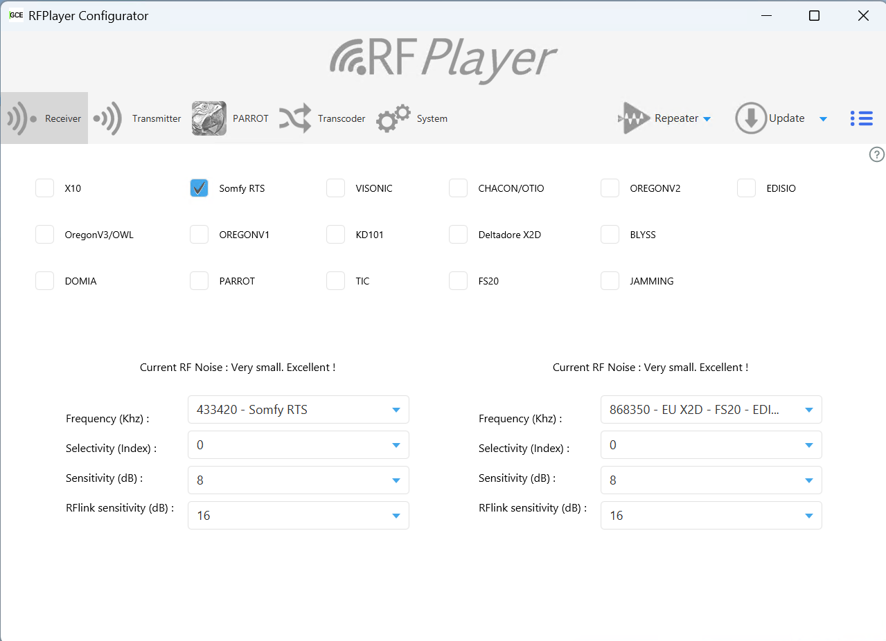 Association télécomande Somfy RTS - Protocole domotique - Communauté Jeedom
