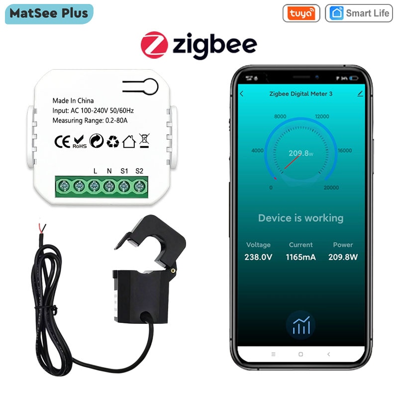 Demande d’intégration - MatSee Plus - Tuya Smart Life ZigBee Energy ...