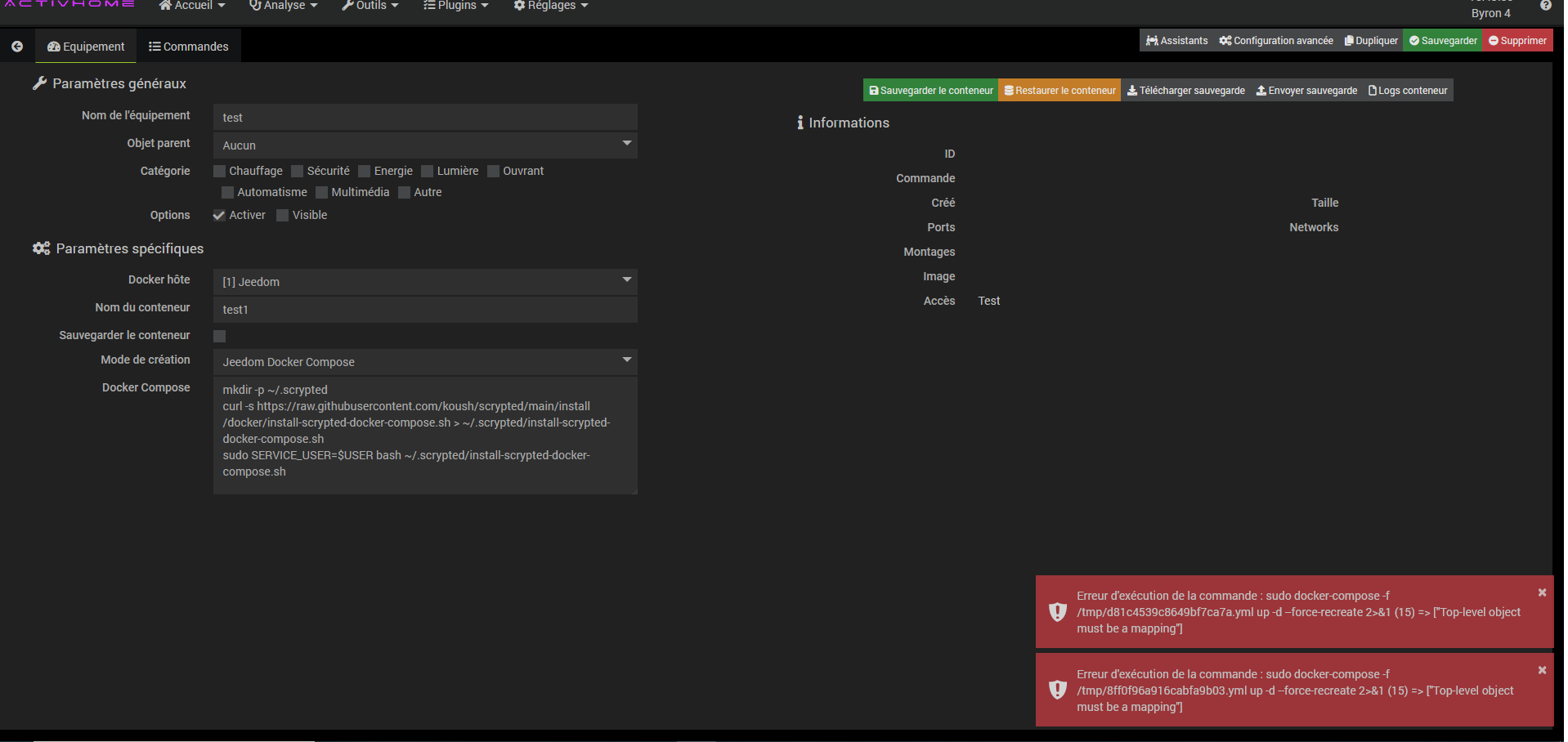 Scrypted hosté sur jeedom? - Discussions Générales - Communauté Jeedom