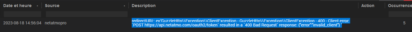 « l’accès externe jeedom est non défini ou invalide » - Energie - Communauté Jeedom