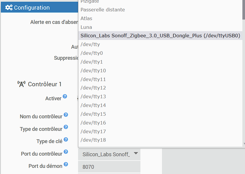 Probleme utilisation clé zigbee Dongle Plus - Protocole domotique - Communauté Jeedom