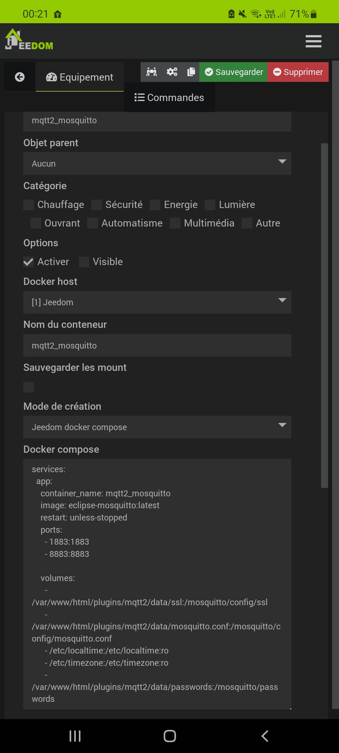 Installation mqtt manager - Programmation - Communauté Jeedom