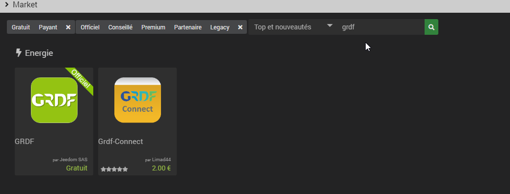 Plugin "grdf" sur Github / comment l'installer - Energie - Communauté Jeedom