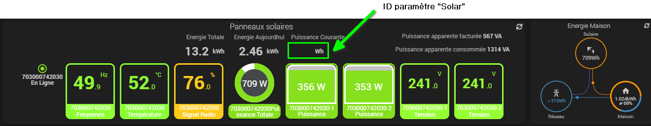 Widget Distribution Energie - Page 9 - Widgets - Communauté Jeedom