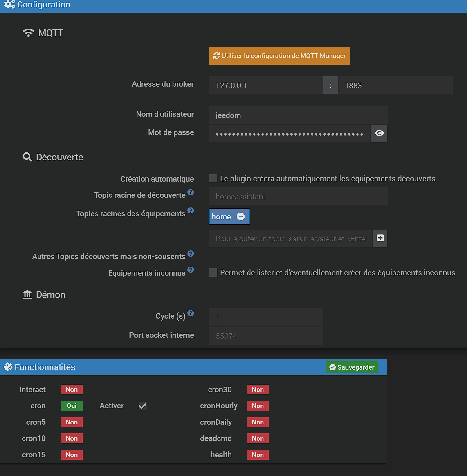 Démarrage du Démon impossible: AttributeError: 'Client' object has no attribute '_sock ...