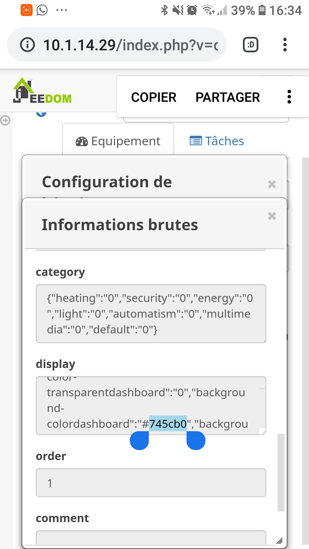 Template v3 - Aide Programmation - Communauté Jeedom