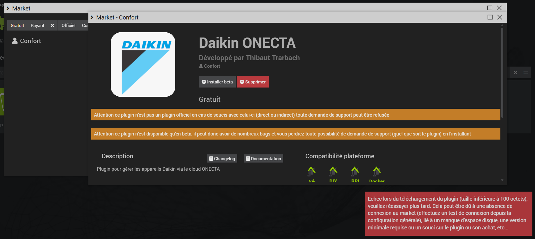 Plugin Daikin ONECTA(daikinRCCLOUD)-beta - Page 2 - Confort ...