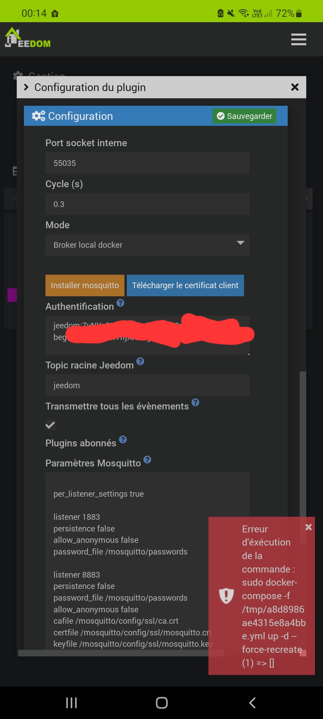 Installation mqtt manager - Programmation - Communauté Jeedom