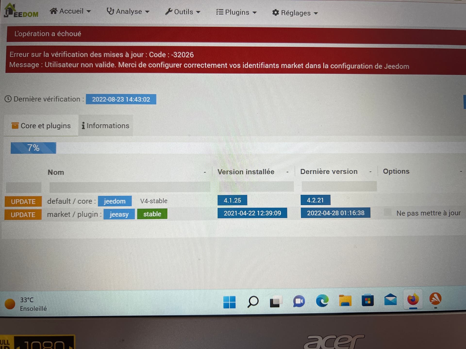 500 Internal Server Error Sur Nouvelle Installation Utilisation Du Core De Jeedom Communauté 